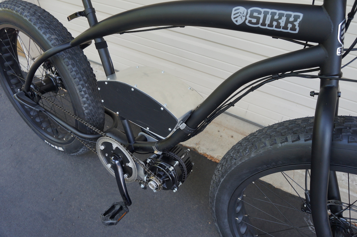 Sikk Fat Cruiser: Retro Motor-Bike – E-Bike KC