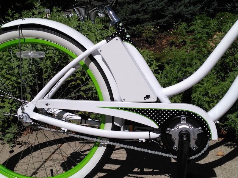 Phat Cycles Sea Breeze Deluxe: ‘Swiss Dot’ Edition – E-Bike KC